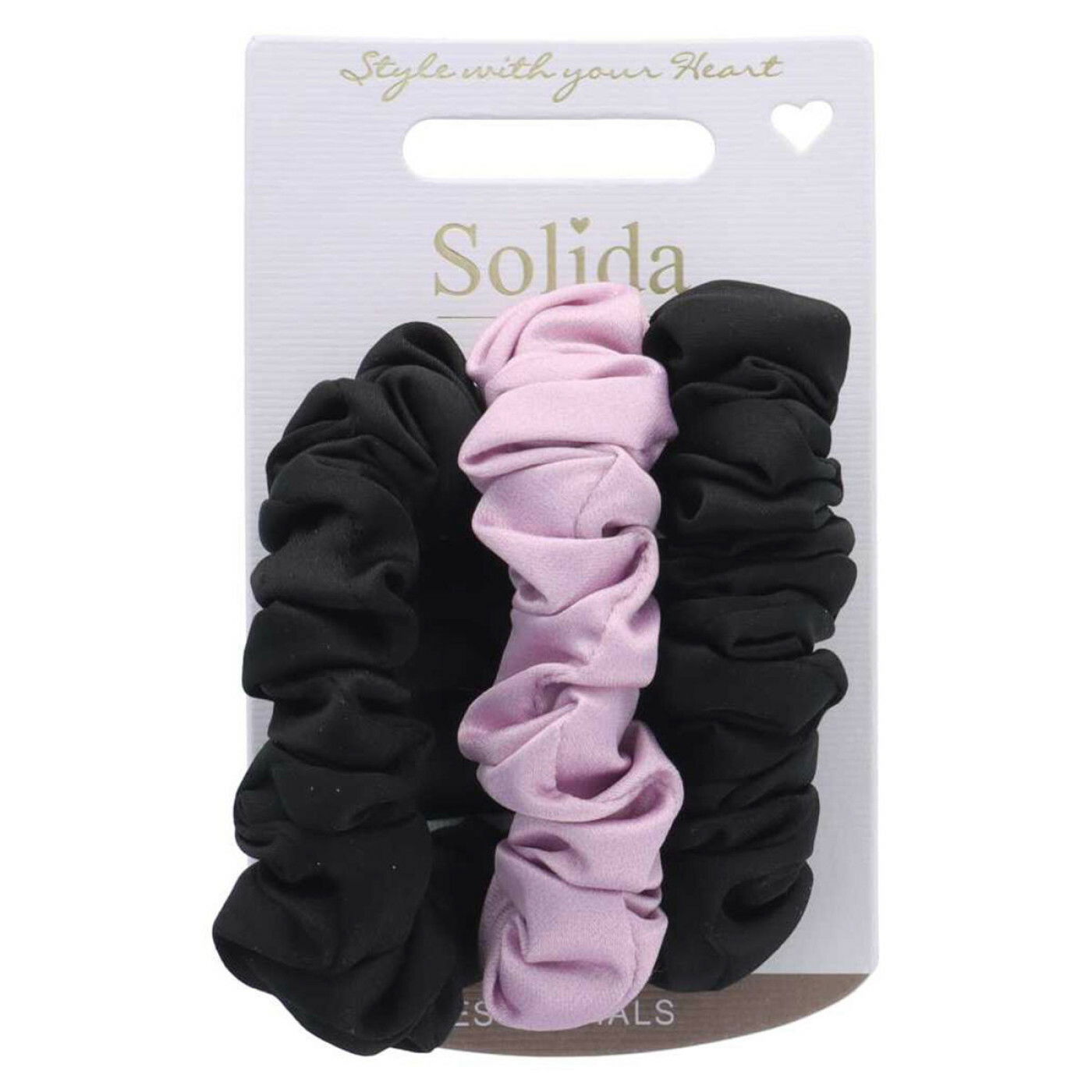 Solida Scrunchie-Haargummi-Set mit Satin-Optik online kaufen | hair ...